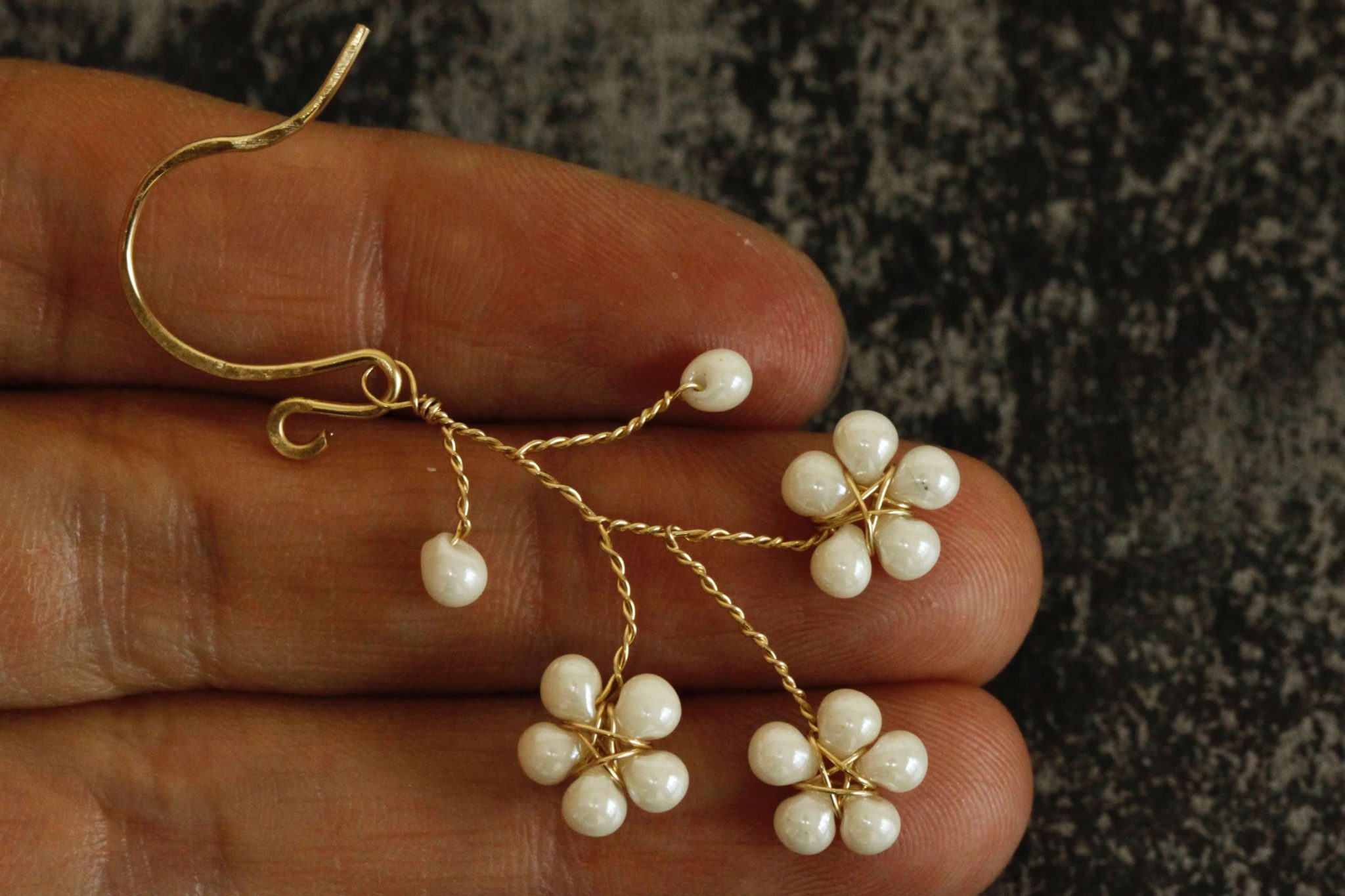 Vintage Wire Flower Jewelry Ideas - Kids Art & Craft