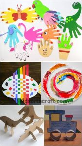 Easy DIY With Cut out Art Projects for Kids - Kids Art & Craft