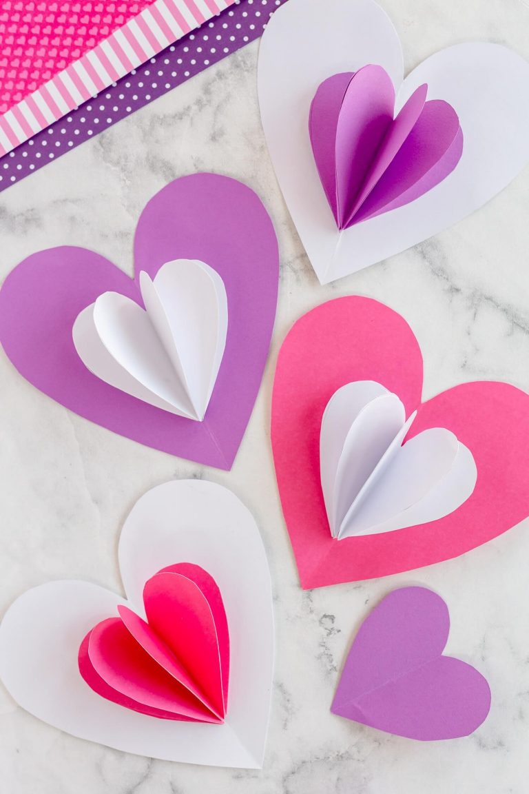 Purple Heart Craft Ideas - Kids Art & Craft