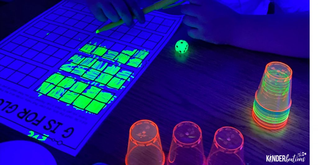 Glow Day Activities for 4th Grade - Kids Art & Craft