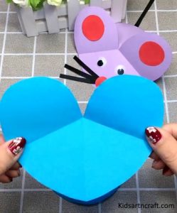 Paper Mouse Craft For Kids – Step by Step Tutorial - Kids Art & Craft