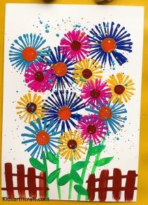 Beautiful Flower Painting Art For Kids To Make With Parents - Kids Art ...