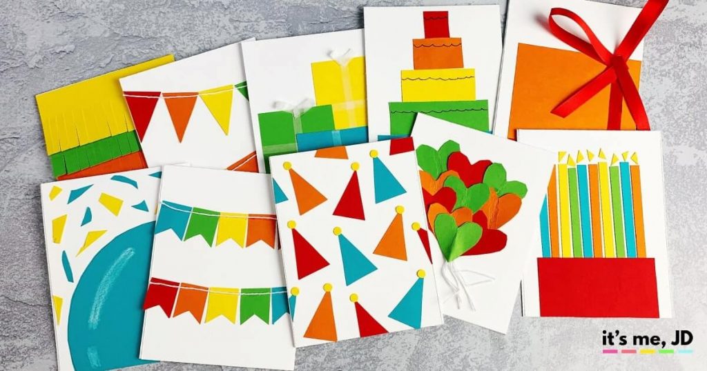 DIY Handmade Simple Card Crafts For Kids - Kids Art & Craft