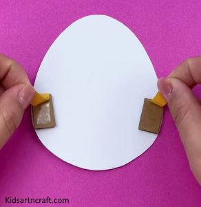 Easter Egg Chick Craft Using Popsicle Stick - Kids Art & Craft