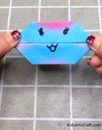 Easy Origami Cat Folding Craft for Preschool Kids - Step By Step ...
