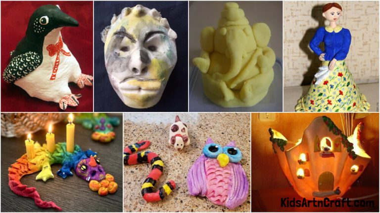 Easy Salt Dough Sculpture Ideas - Kids Art & Craft