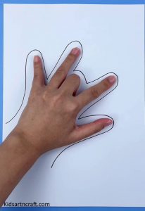 Easy & Simple Handprint Dog Painting For Kids - Kids Art & Craft