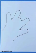 Easy & Simple Handprint Dog Painting For Kids - Kids Art & Craft