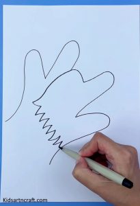 Easy & Simple Handprint Dog Painting For Kids - Kids Art & Craft