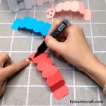 Handmade Paper Caterpillar Craft For Kids - Step by Step Tutorial ...