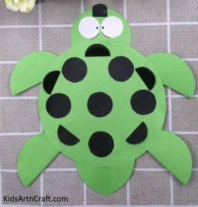 Paper Turtle Craft – Step by Step Tutorial - Kids Art & Craft