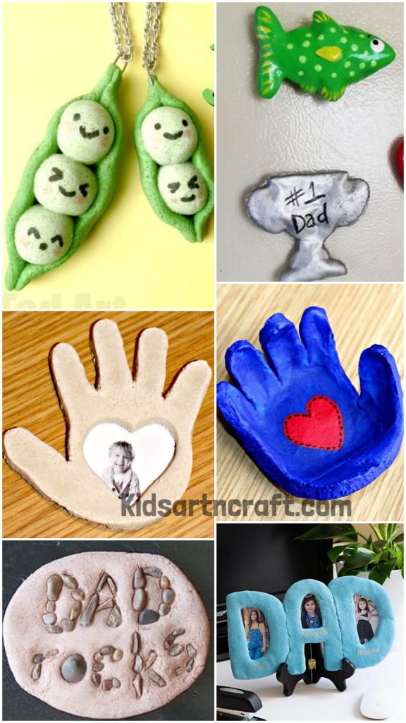 Salt Dough Ideas for Father’s Day - Kids Art & Craft