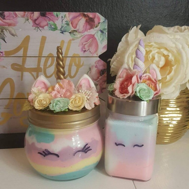 Unicorn Slime Jar Crafts – DIY Ideas - Kids Art & Craft