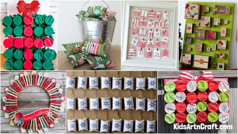 Advent Calendar Crafts for 2023 – Easy Homemade DIYs - Kids Art & Craft