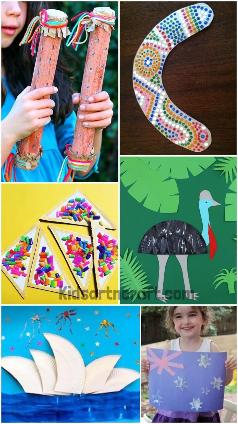 Australia Day Crafts For Kids - Kids Art & Craft