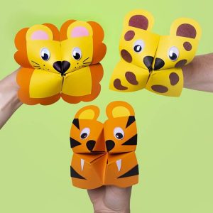 Origami Paper Chatterbox Craft Ideas - Kids Art & Craft