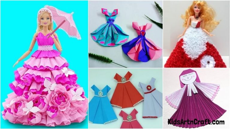 Barbie Paper Craft & Activities for Kids - Kids Art & Craft