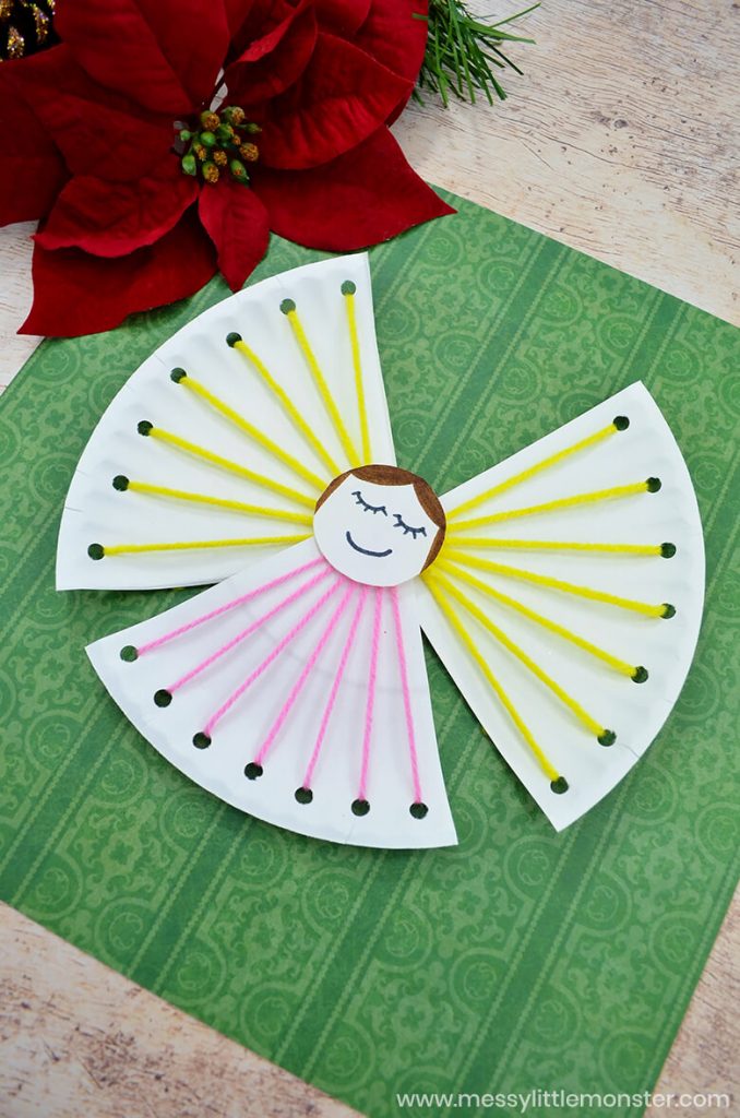 Adorable Paper Plate Angel Crafts - Kids Art & Craft