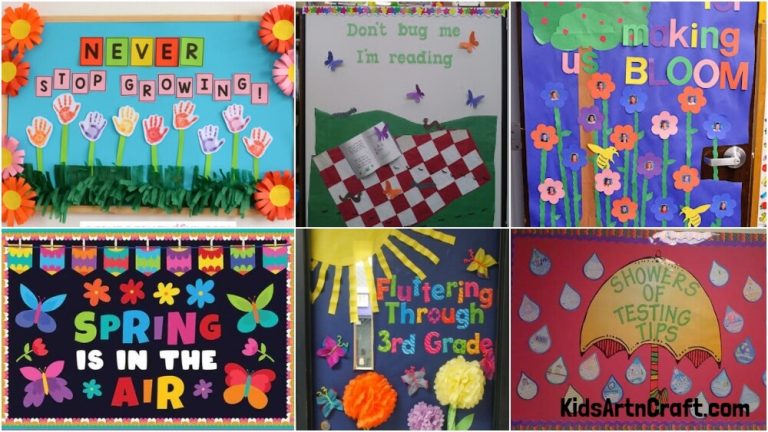 Bulletin Board Ideas for Spring Classroom Decoration - Kids Art & Craft