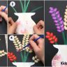 Fun to Make Beautiful Flower Painting Art With Flower Pot - Kids Art ...