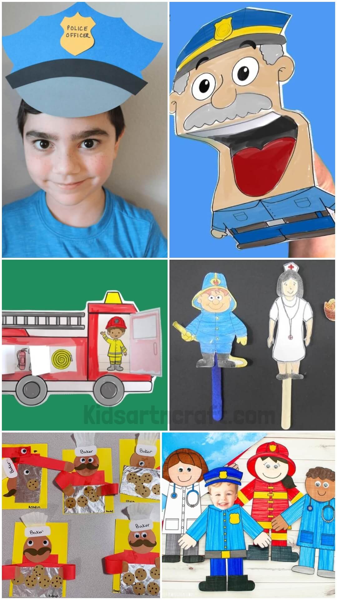 Community Helper Crafts For Kids Kids Art Craft