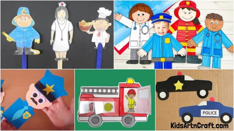 Community Helper Crafts for Kids - Kids Art & Craft