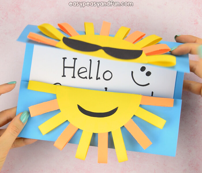 DIY Cardboard Sun Making Ideas - Kids Art & Craft