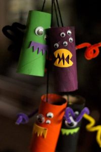Toilet Paper Roll Monsters Craft Ideas - Kids Art & Craft