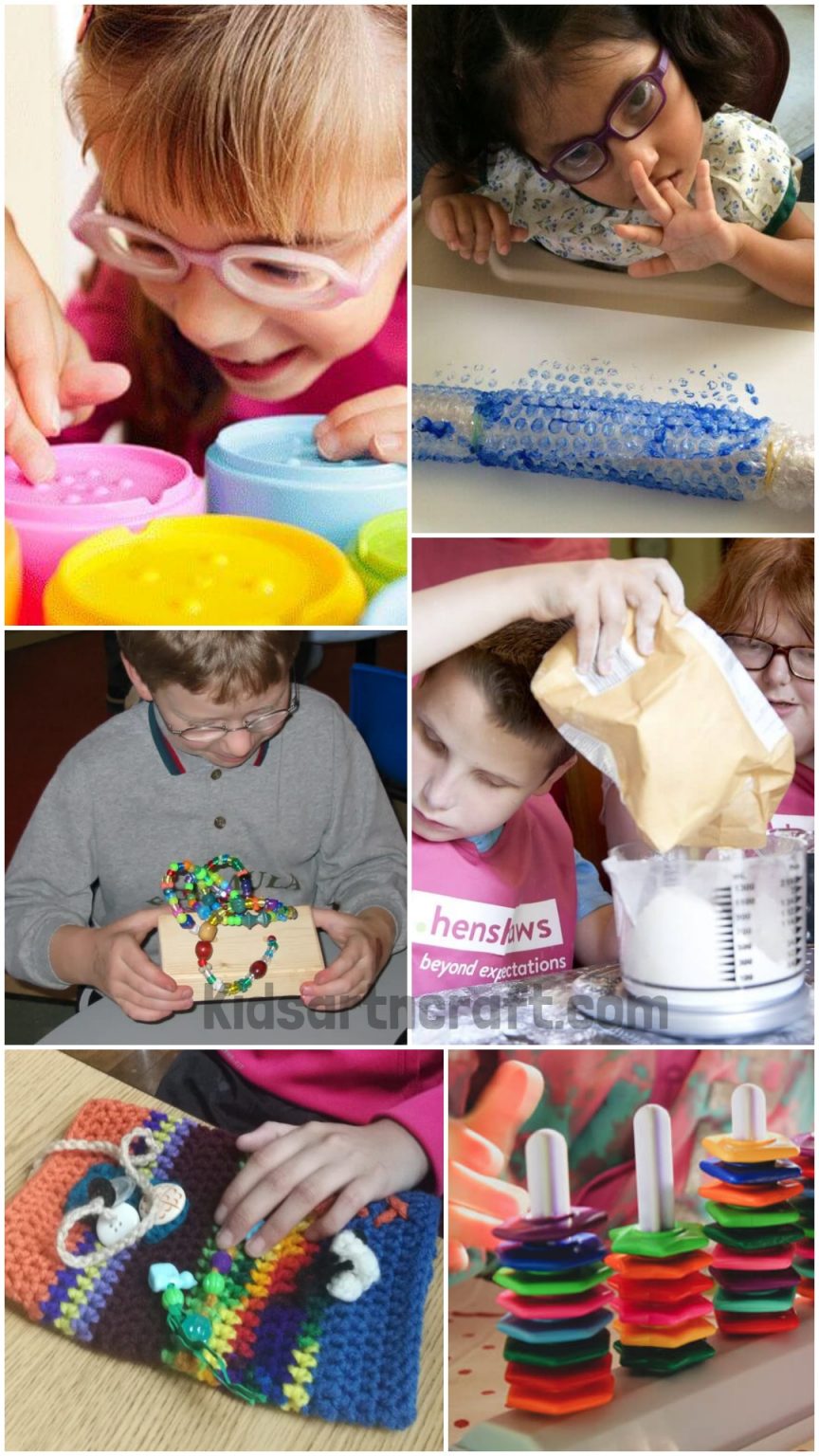 Craft Activities for Visually Impaired Kids - Kids Art & Craft