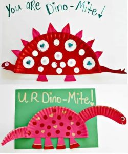 Stegosaurus Dinosaur Paper Plate Crafts For Kids - Kids Art & Craft