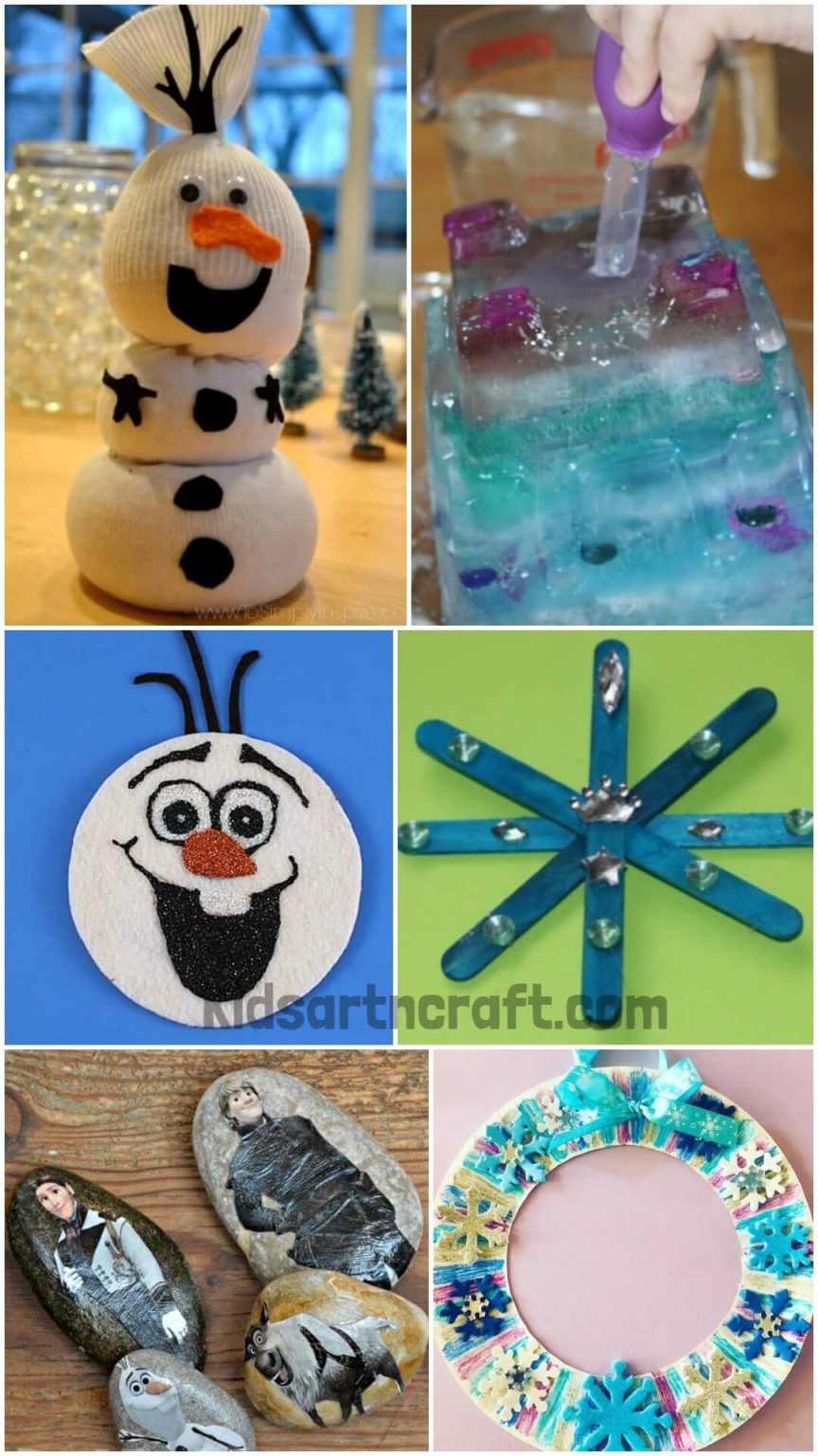 Disney Frozen Crafts For Kids - Kids Art & Craft