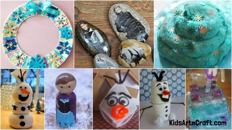 Disney Frozen Crafts For Kids - Kids Art & Craft
