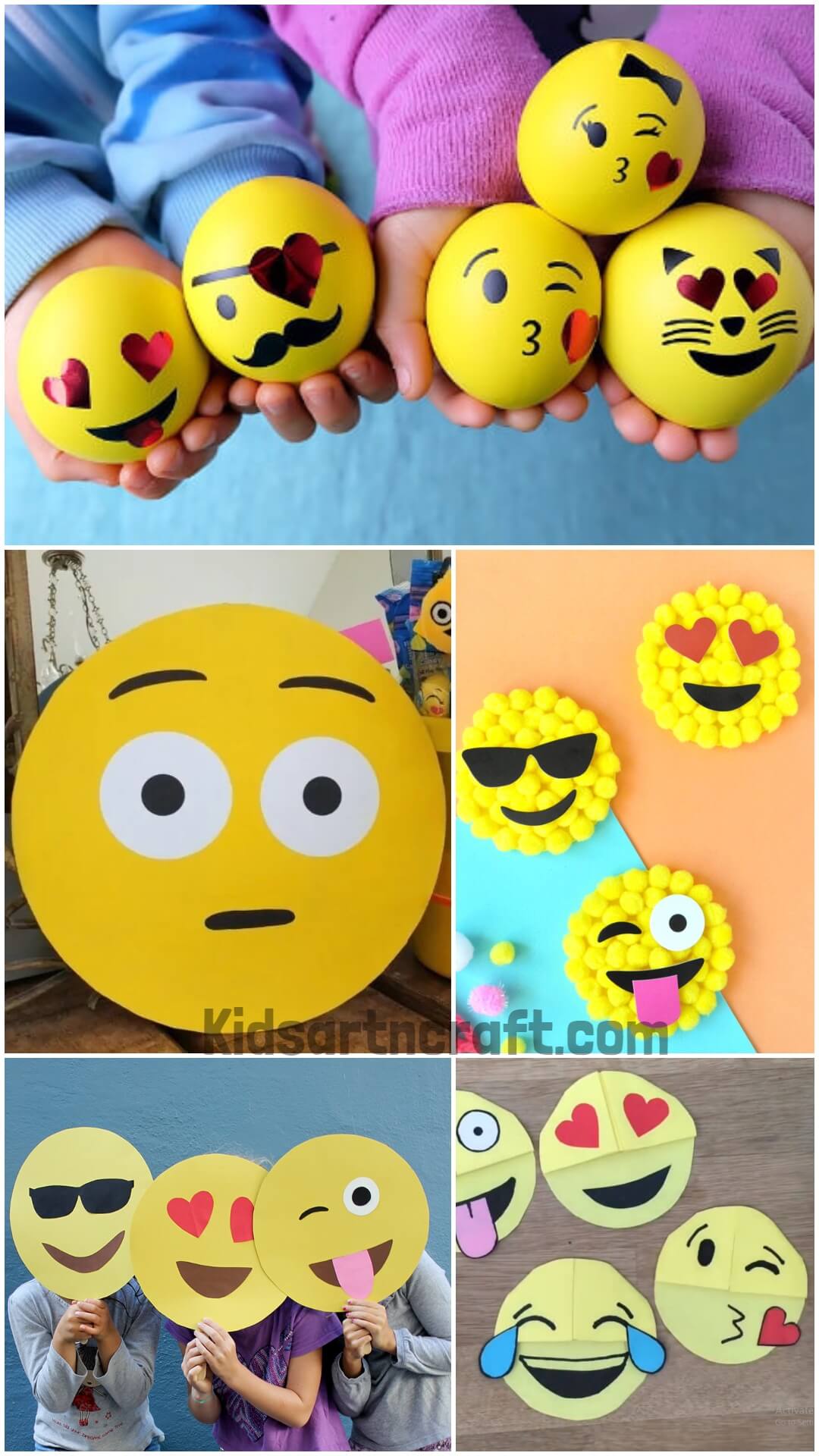 Eye Emoji Crafts for Kids - Kids Art & Craft