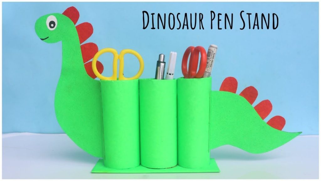 Fun To Make Dinosaur Toilet Roll Paper Crafts - Kids Art & Craft