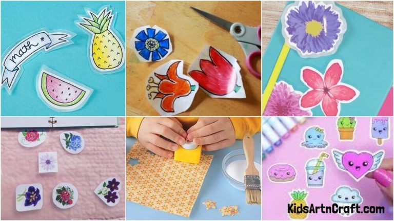 DIY Sticker Ideas for Kids - Kids Art & Craft