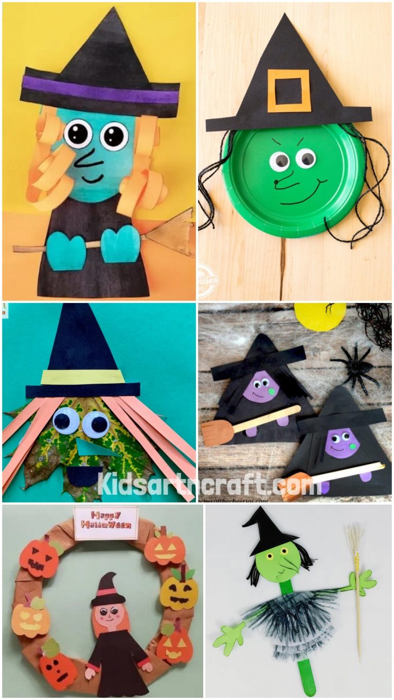 DIY Witch Craft Ideas For Halloween - Kids Art & Craft