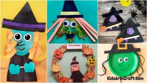 DIY Witch Craft Ideas For Halloween - Kids Art & Craft