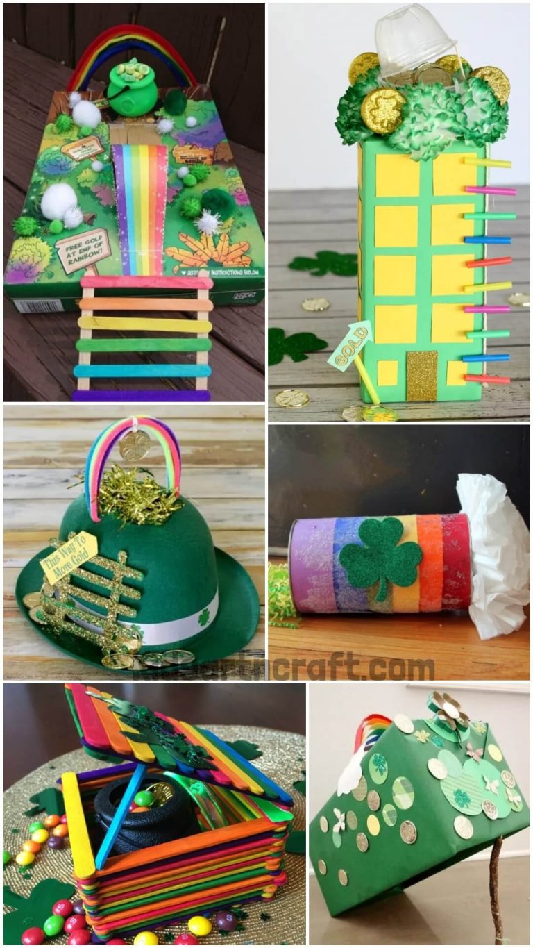 Easy Homemade Leprechaun Trap Ideas For Kids To Make - Kids Art & Craft
