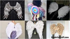Easy & Simple Angel Wings Crafts For Kids - Kids Art & Craft