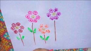 Okra Stamping Art Ideas for Kids - Kids Art & Craft