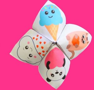 Origami Paper Chatterbox Craft Ideas - Kids Art & Craft