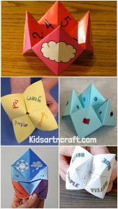 Fortune Teller Origami Crafts - Kids Art & Craft