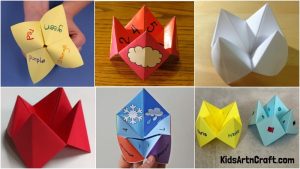 Fortune Teller Origami Crafts - Kids Art & Craft
