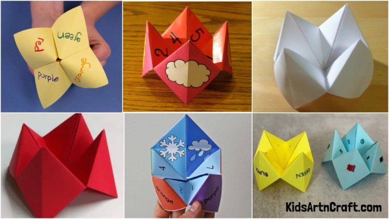 Fortune Teller Origami Crafts - Kids Art & Craft