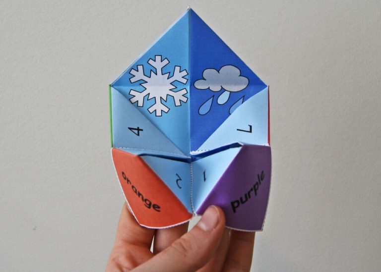 Fortune Teller Origami Crafts - Kids Art & Craft