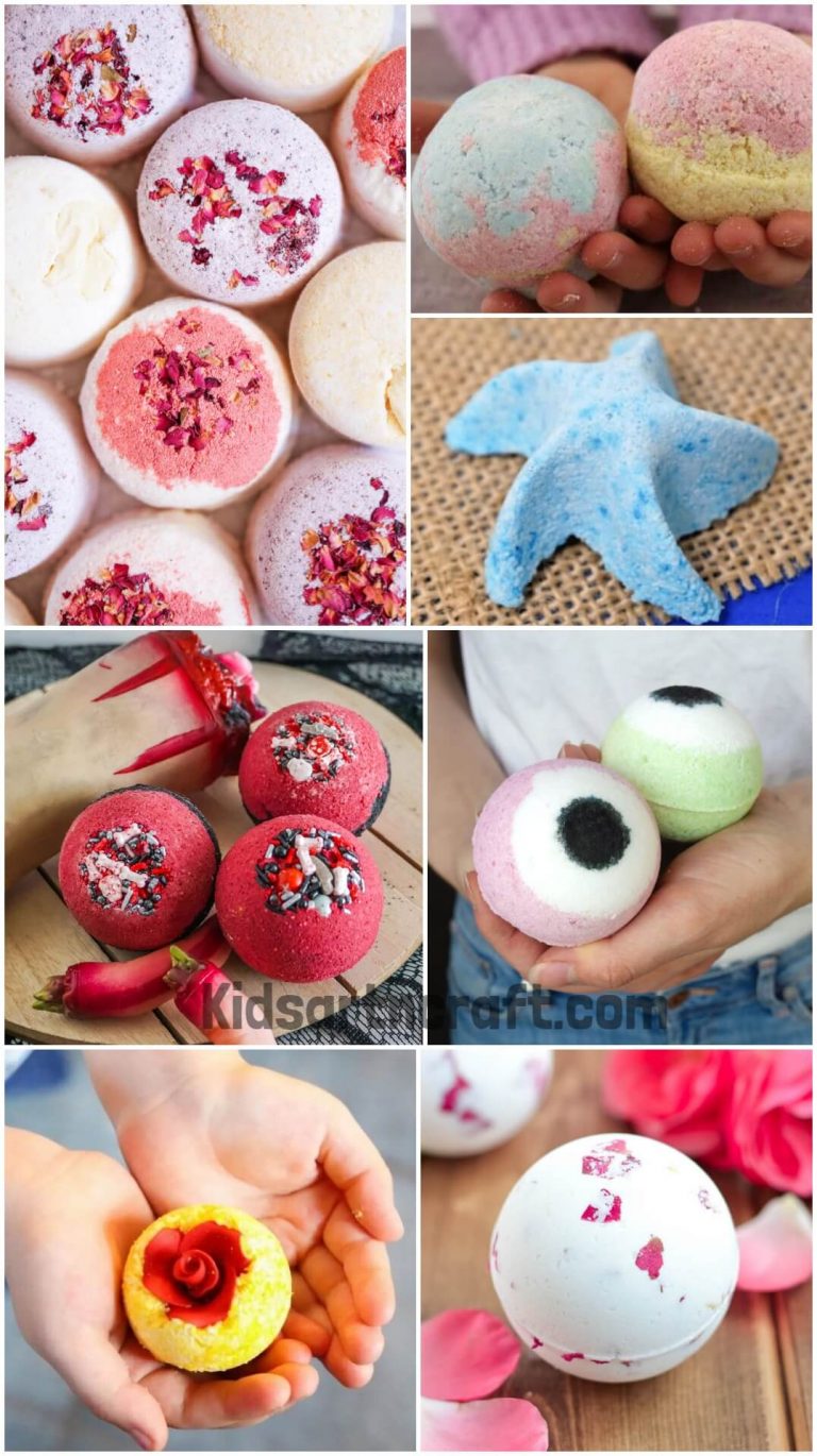 Fun To Make Bath Bomb Crafts - Kids Art & Craft