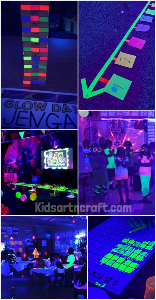 Glow in The Dark Classroom Activities - Kids Art & Craft