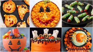 Halloween Food Decoration Ideas - Kids Art & Craft