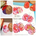 Potato Stamping Art Ideas for Kids - Kids Art & Craft