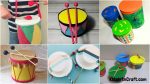 Handmade Drum Crafts For Kids - Kids Art & Craft
